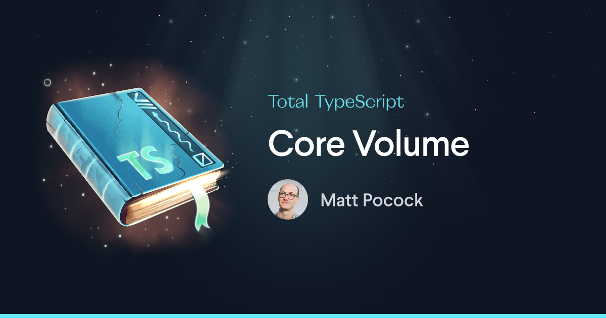 Buy Core Volume | Total TypeScript